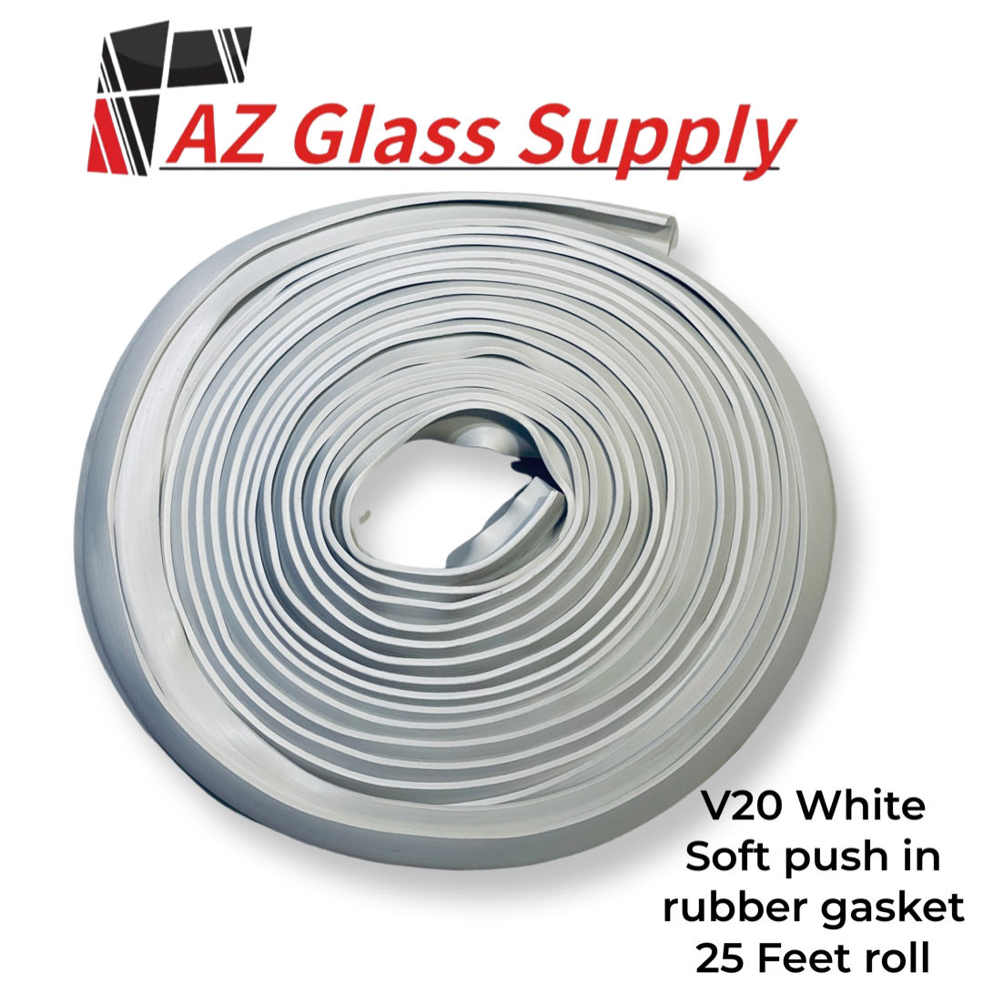 Rubber Gasket for Aluminum Windows | 25ft Rubber Seal Strip Gasket – AZ ...